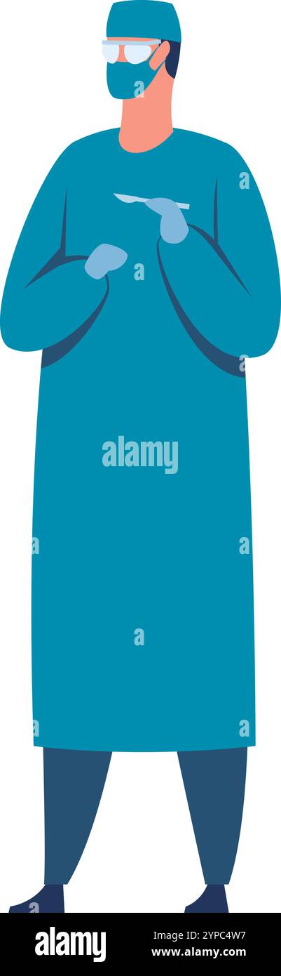 Medical surgeon full gown hi-res stock photography and images - Alamy