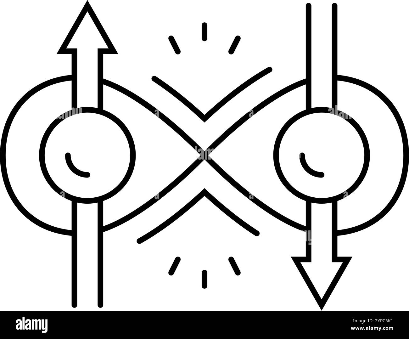 Quantum entanglement symbol hi-res stock photography and images - Alamy