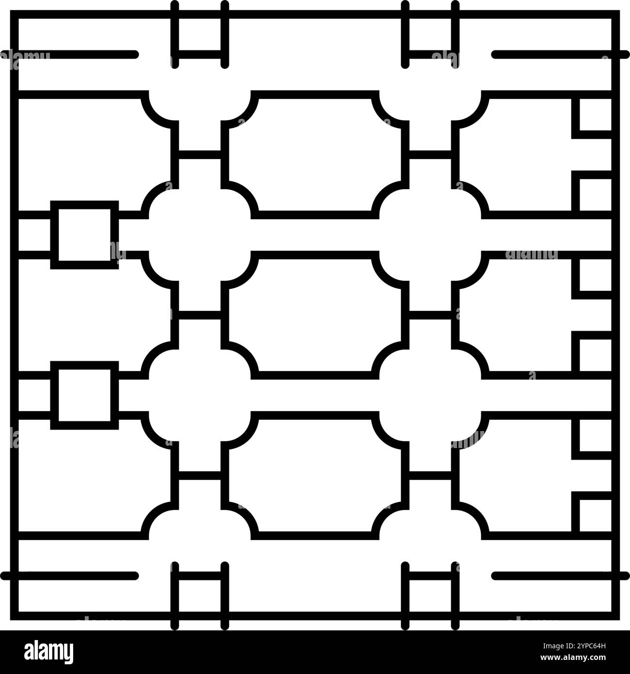 photonics quantum technology line icon vector illustration Stock Vector ...