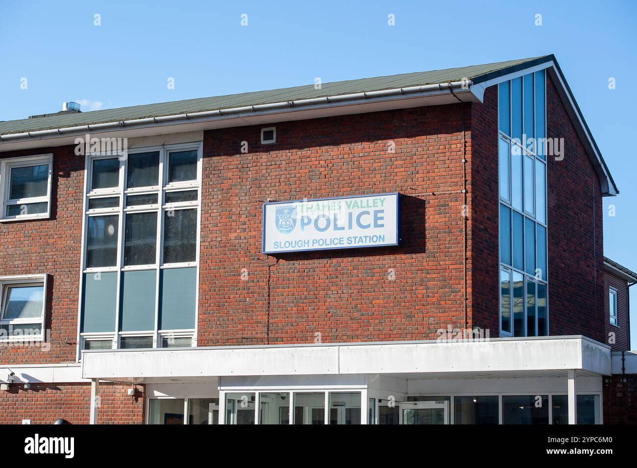 Slough, UK. 29th November, 2024. Slough Police Station in Slough ...