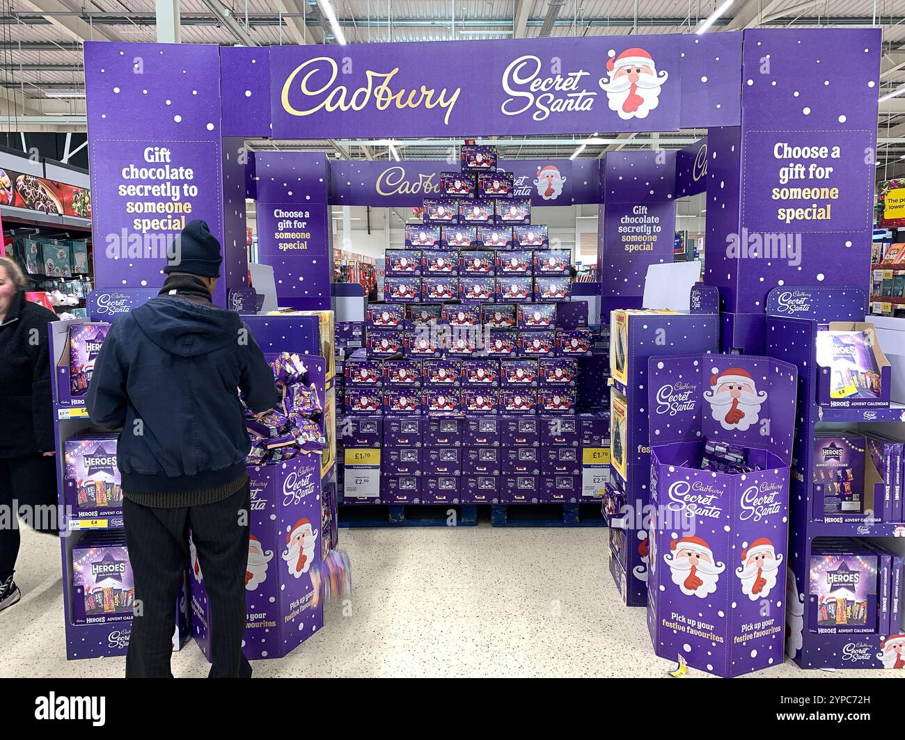 Cadburys secret santa hi-res stock photography and images - Alamy