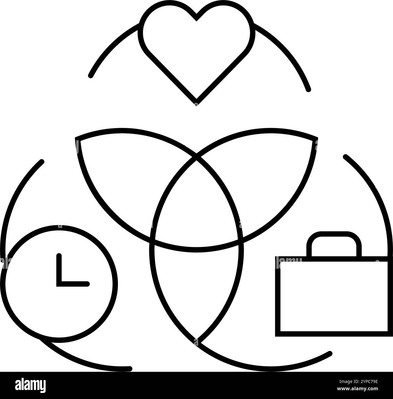 investment time management line icon vector illustration Stock Vector ...