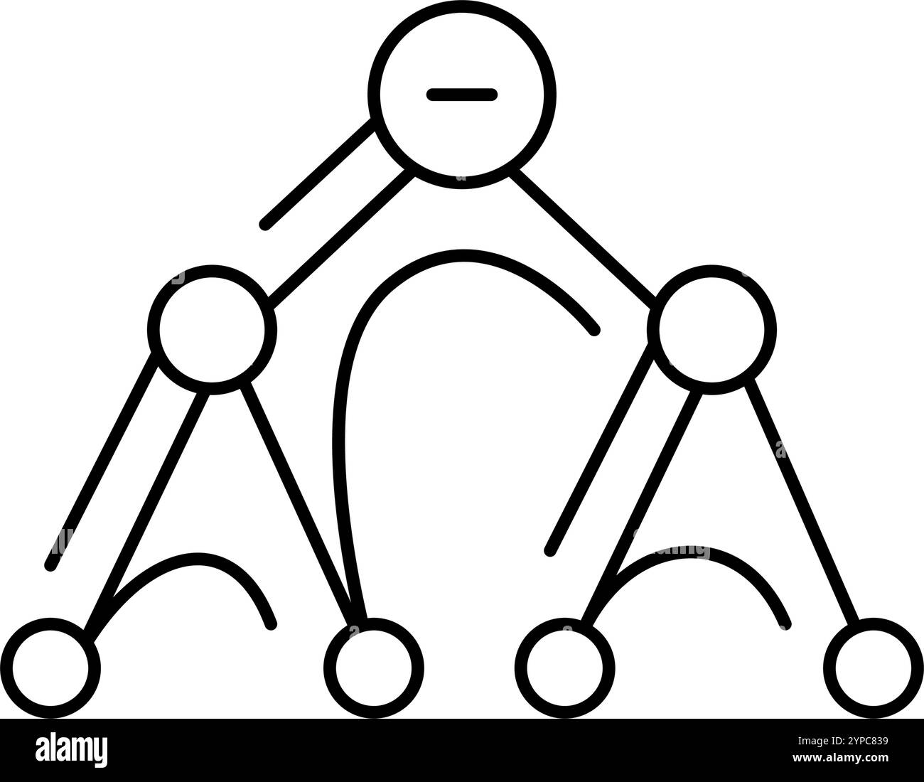 depth first search dfs line icon vector illustration Stock Vector Image ... depth first search dfs line icon vector illustration Stock Vector Image ...