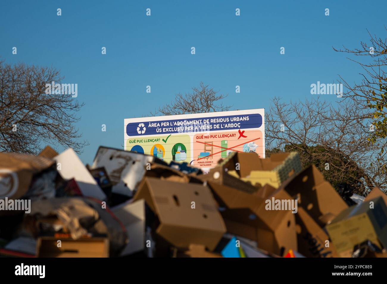 The Arboç Town has declared a health emergency to allow the collection ...