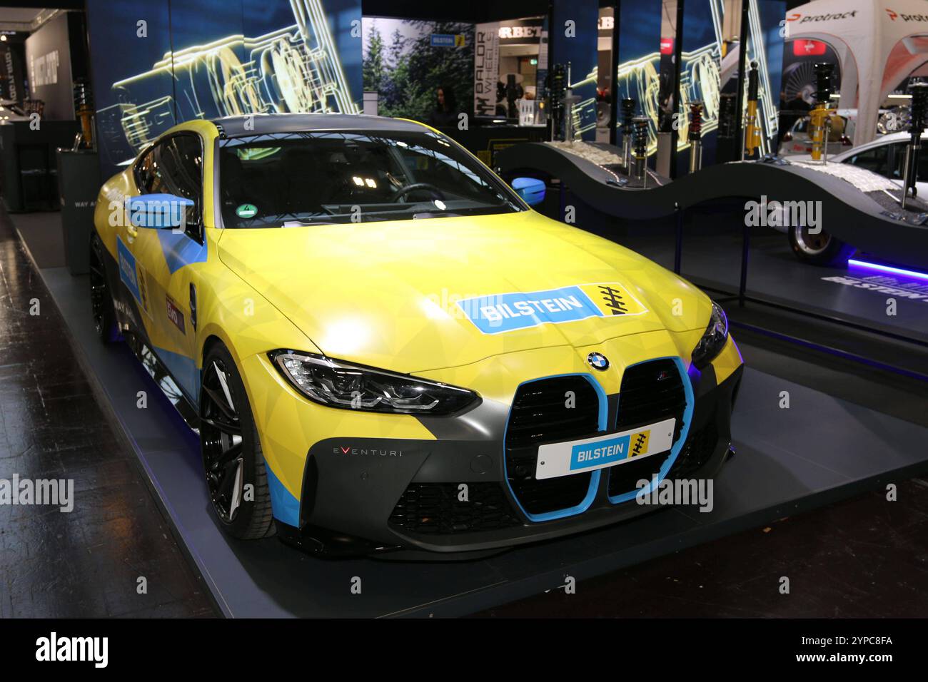 BMW M4 Baureihe G82, Showcar von thyssenkrupp Bilstein Hommage an den ...