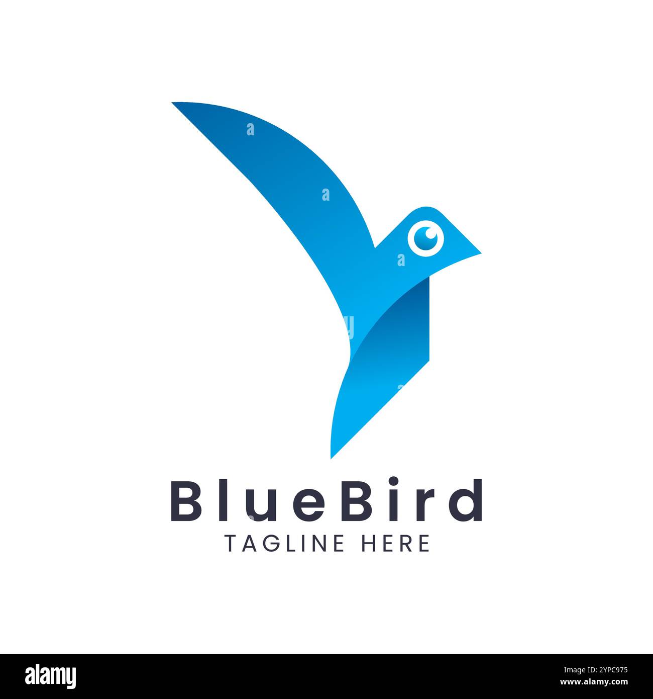 Bluebird logo hi-res stock photography and images - Alamy