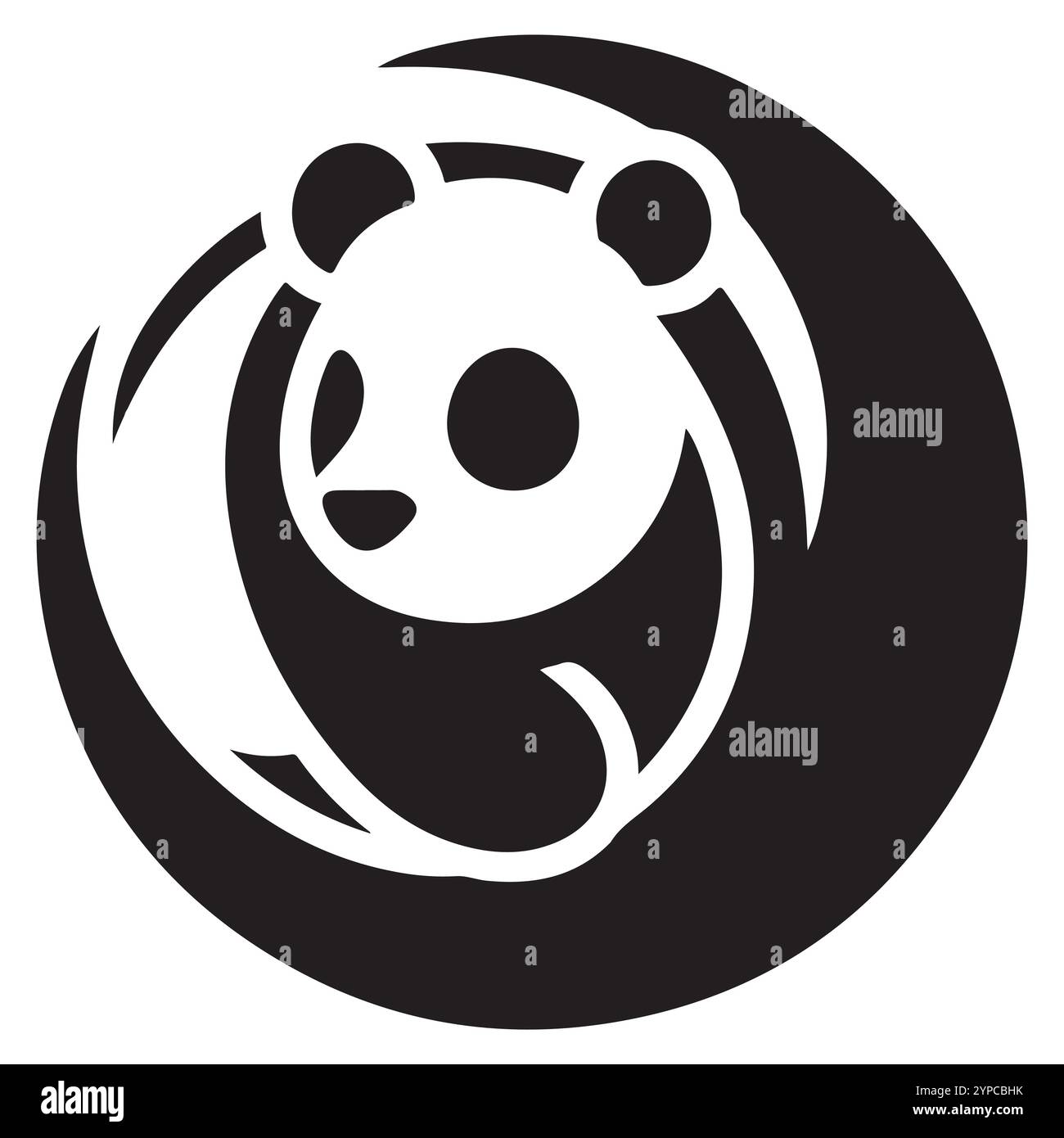 Blurred panda face hi-res stock photography and images - Alamy