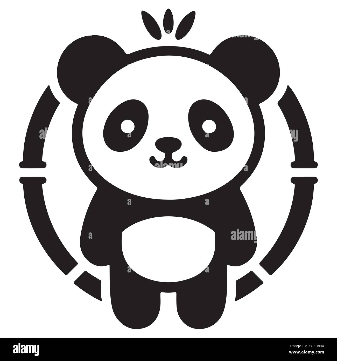 Blurred panda face hi-res stock photography and images - Alamy