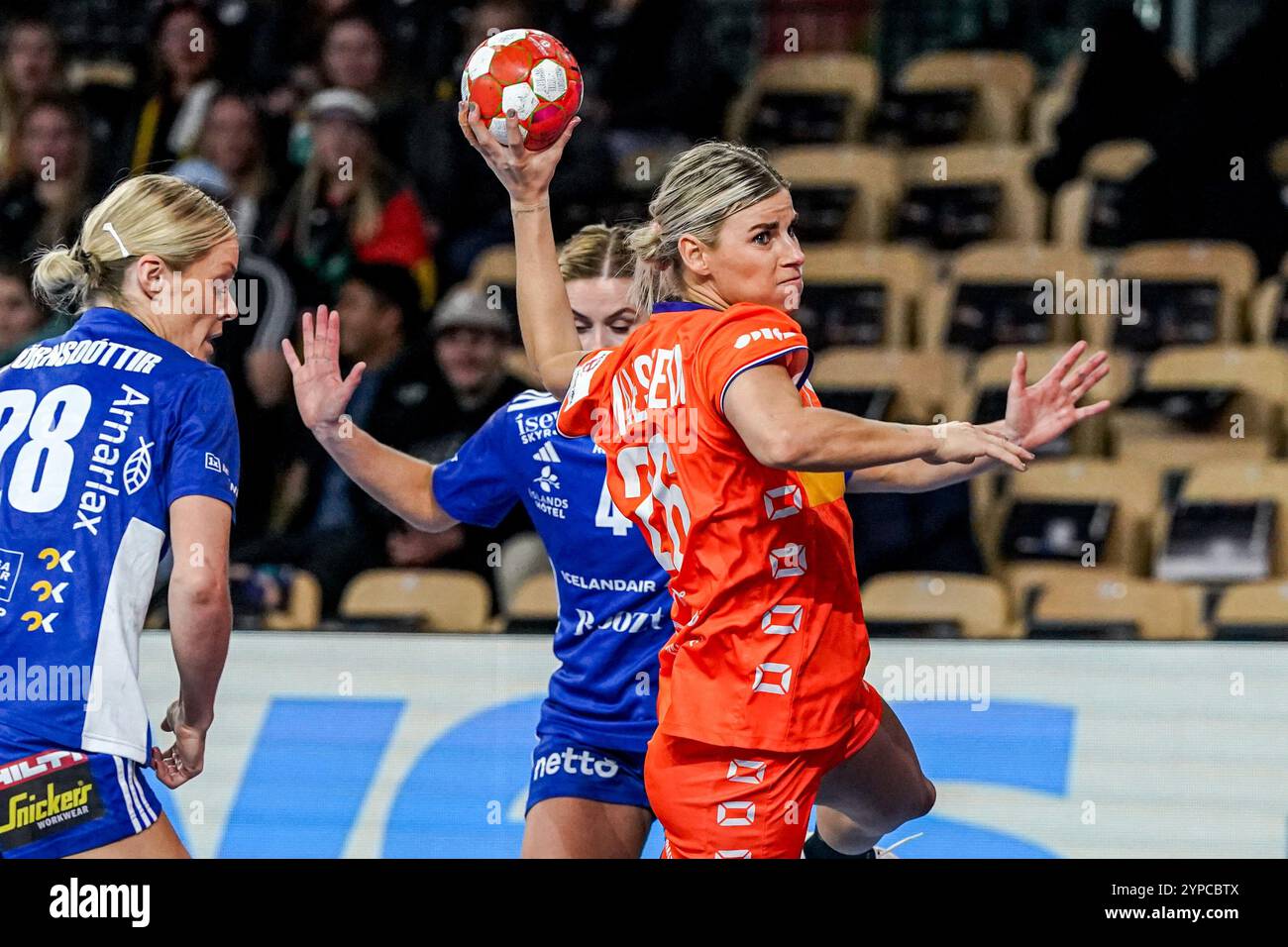 OLYMPIAHALLE, AUSTRIA - NOVEMBER 29: Angela Malestein of the ...