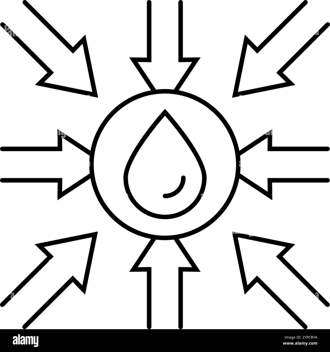 export oil industry line icon vector illustration Stock Vector Image ...