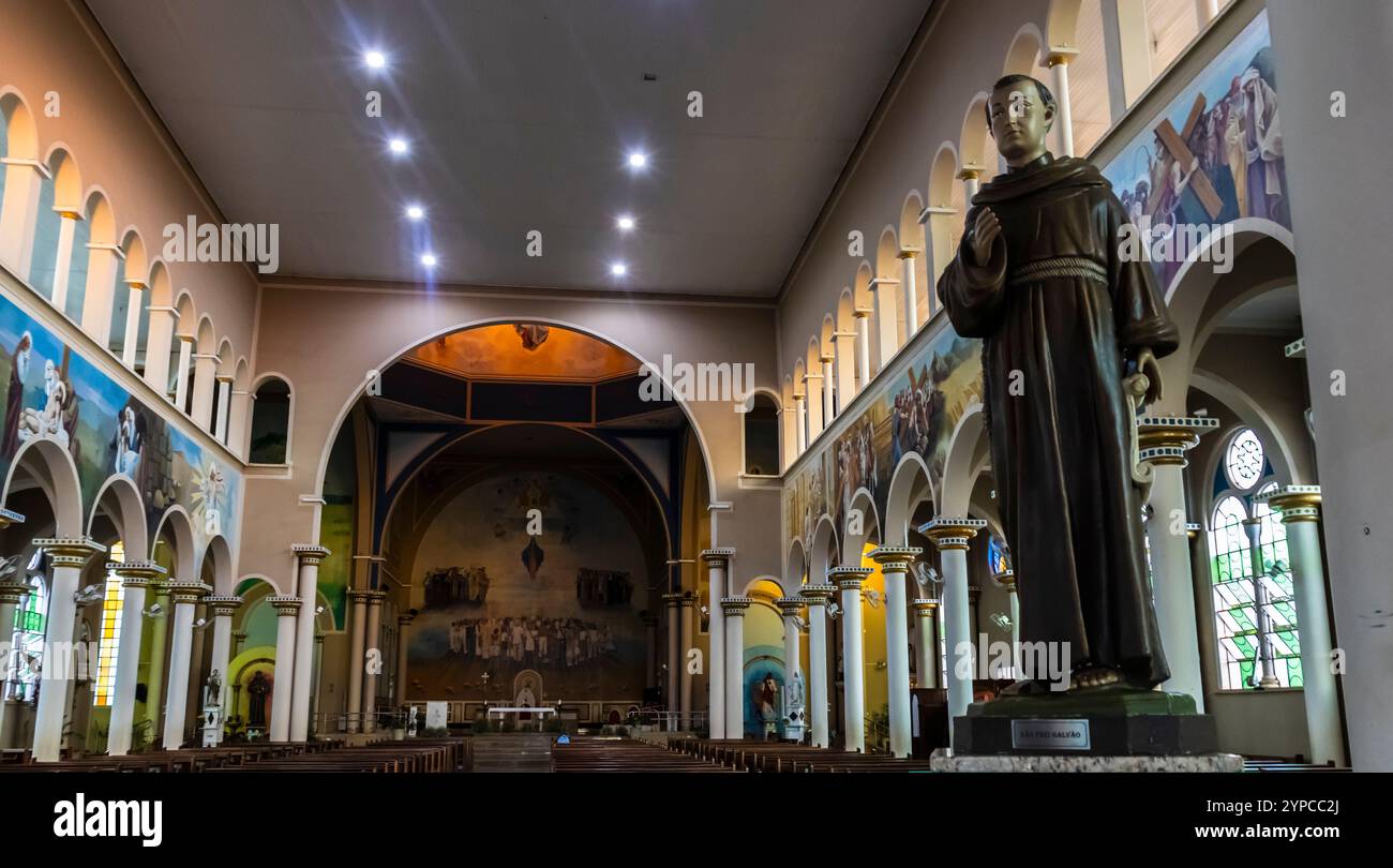 Assis, Sao Paulo, Brazil, November 11, 2024. Image of Frei Galvao ...