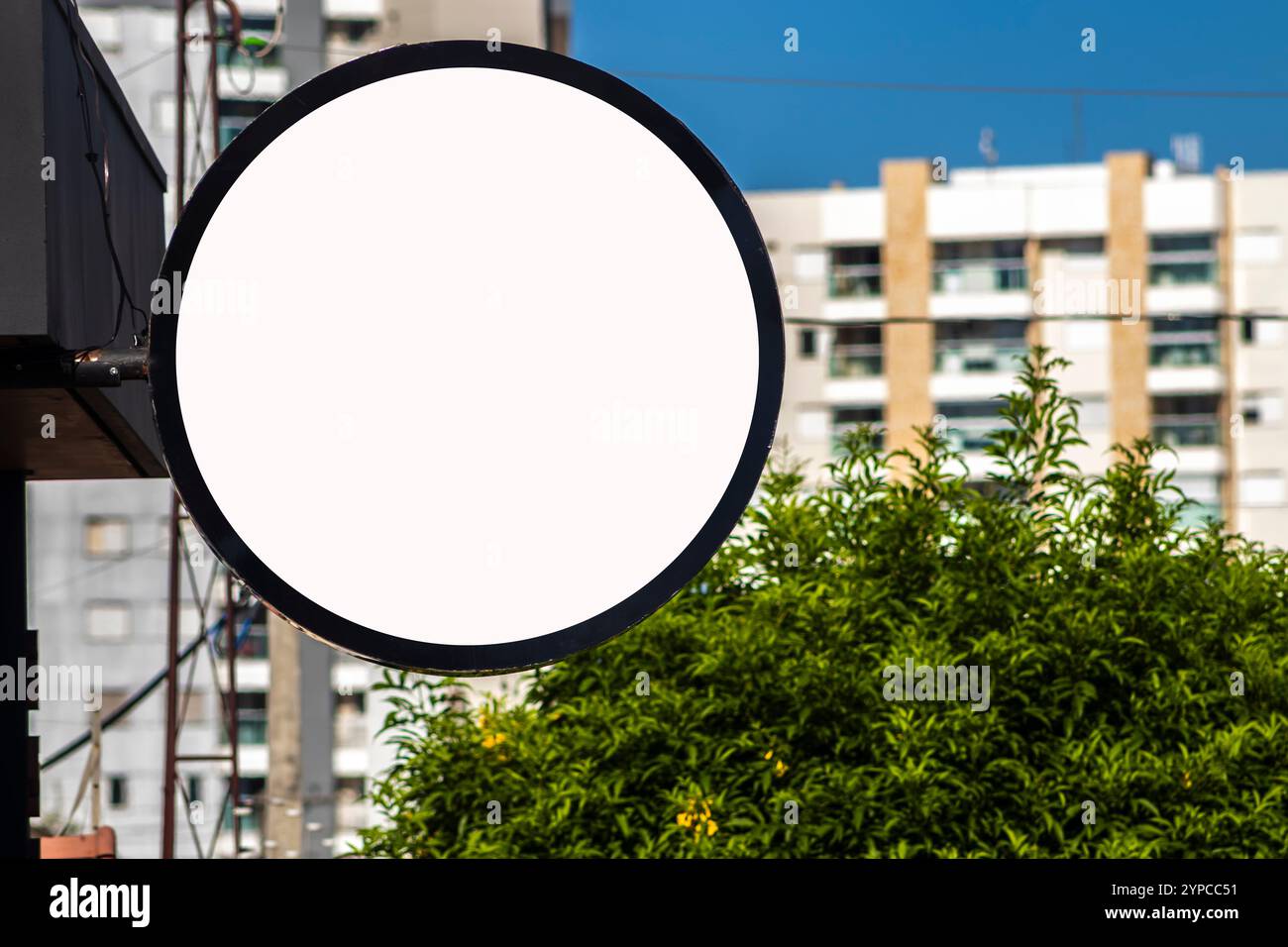 Circular frame poster city hi-res stock photography and images - Alamy