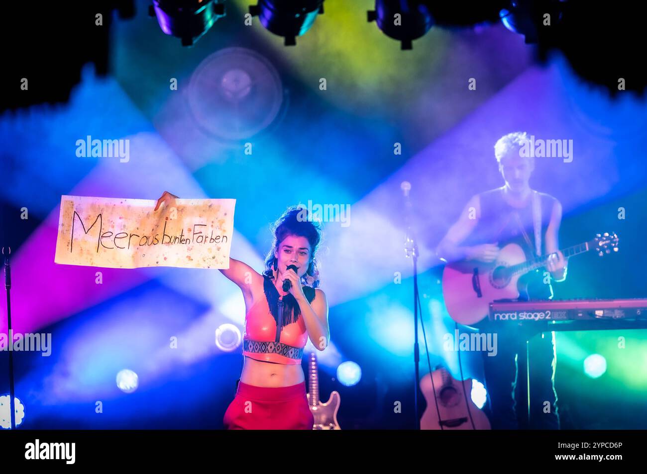 The band Berge live on stage Rocco Horn and Marianne Neumann Salzburg ...