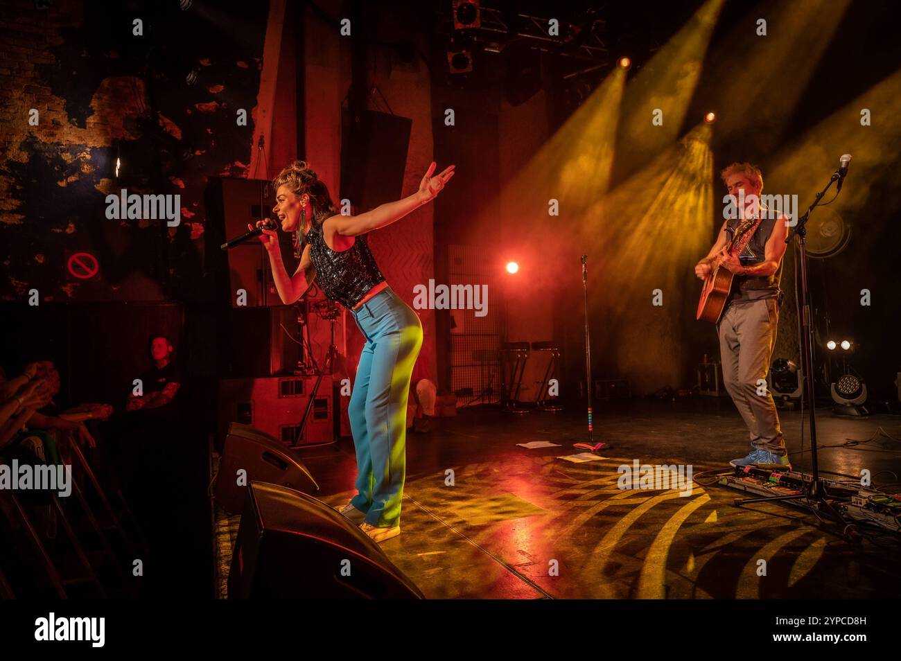 The band Berge live on stage Rocco Horn and Marianne Neumann Salzburg ...