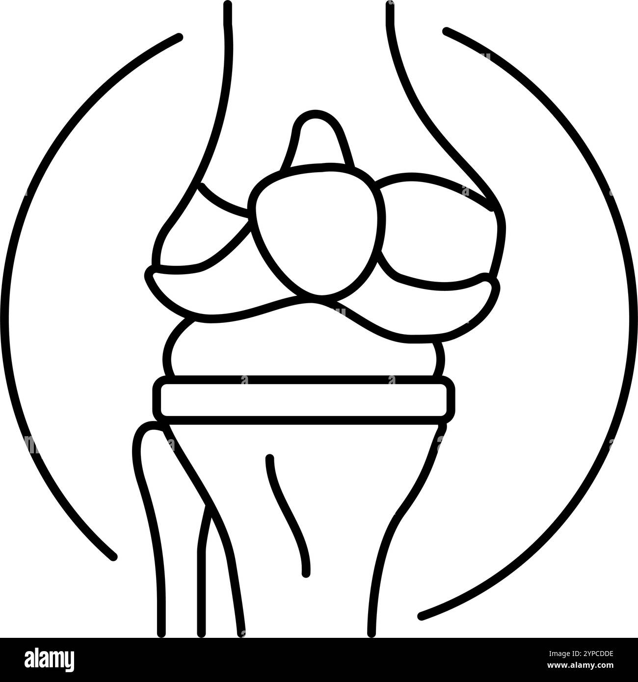 Inguinal Hernia Repair Surgery Line Icon Vector Illustration Stock Vector Image And Art Alamy