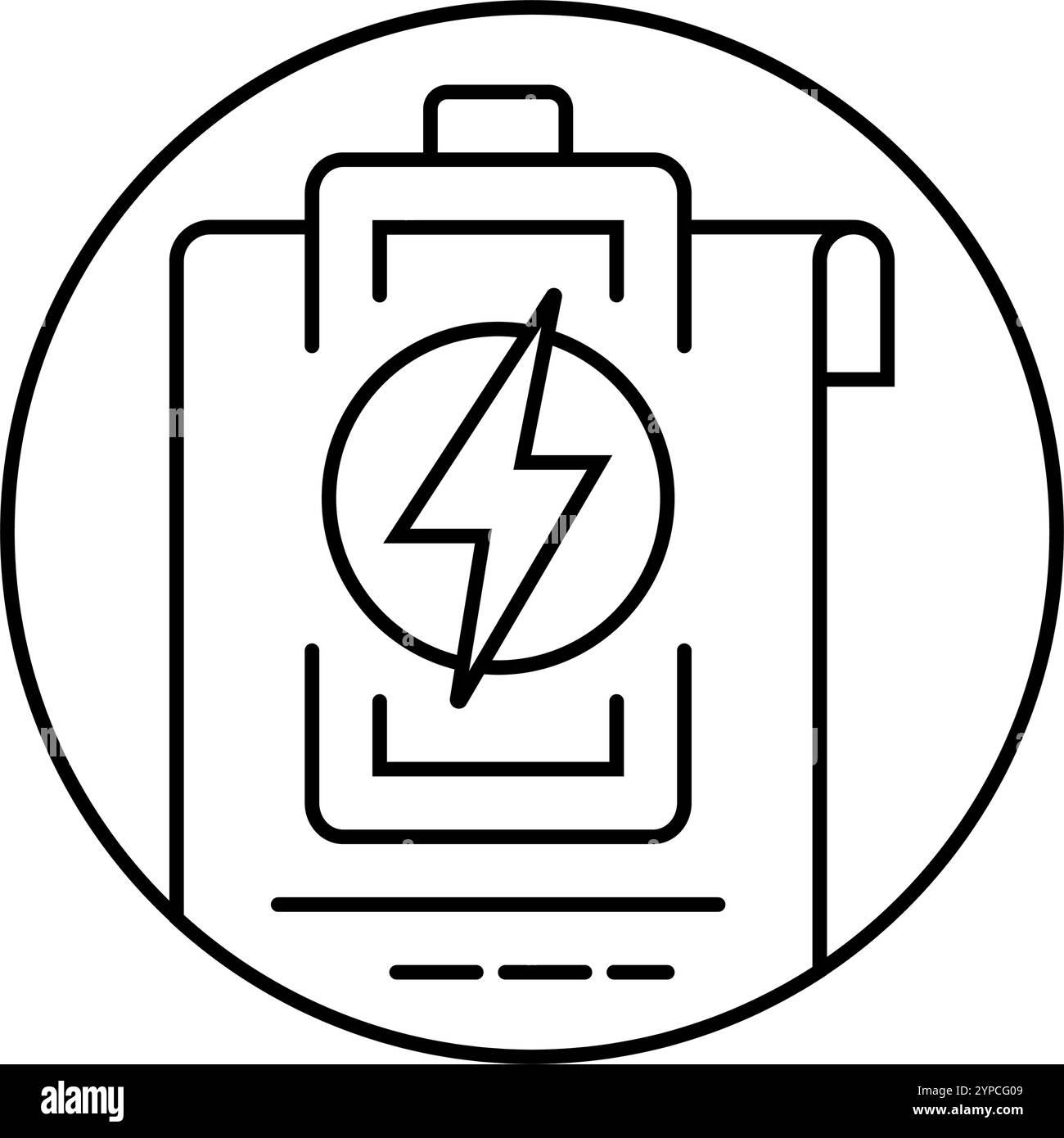 energy conservation programs line icon vector illustration Stock Vector ...