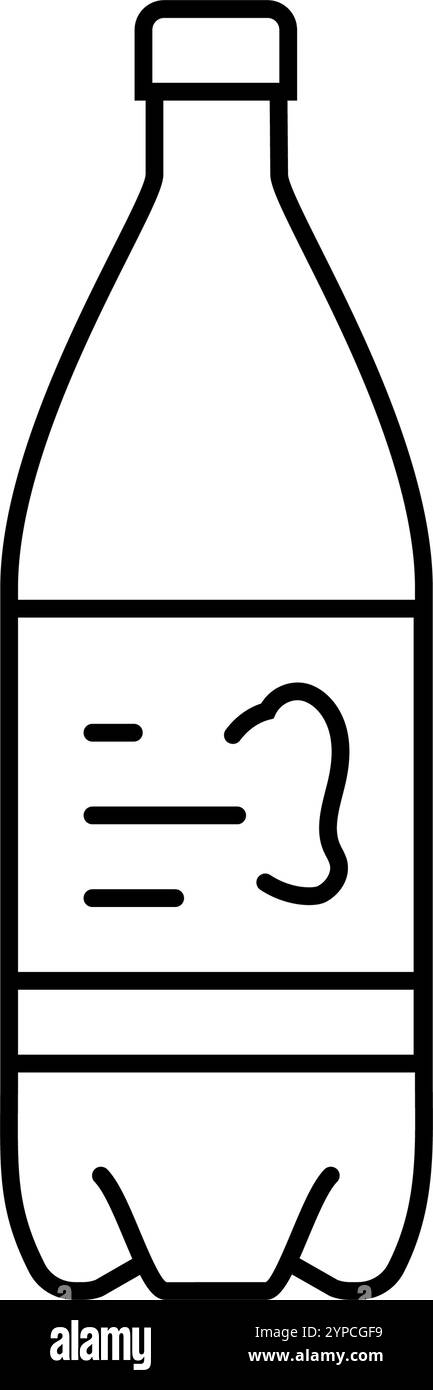 kimchi jar korean cuisine line icon vector illustration Stock Vector ...