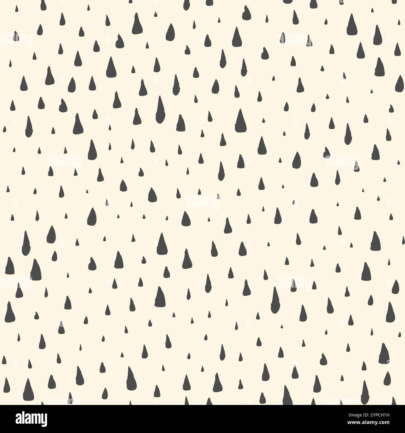 Seamless rain pattern hand Stock Vector Images - Alamy