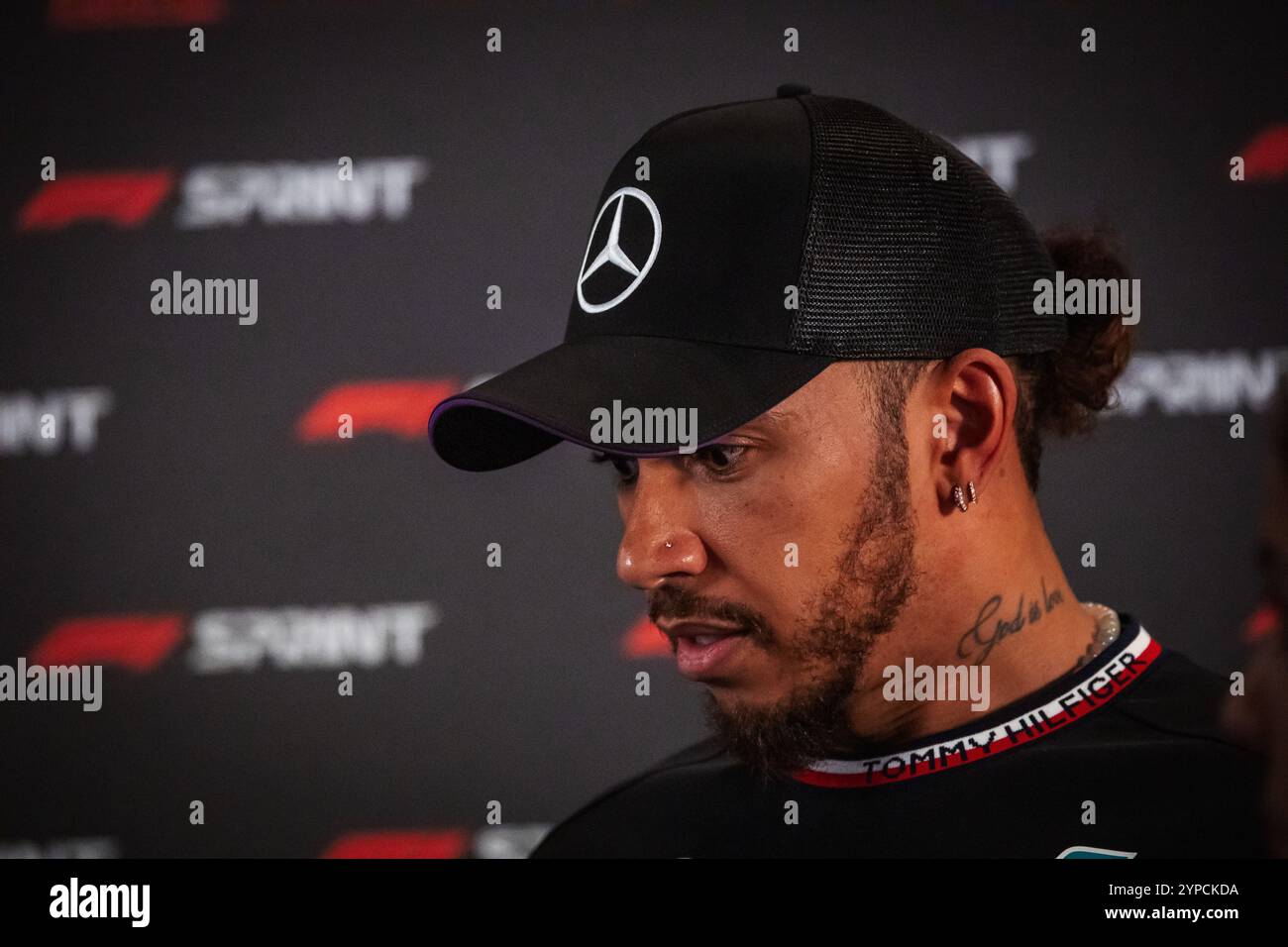 Lewis hamilton qatar 2024 hi-res stock photography and images - Alamy