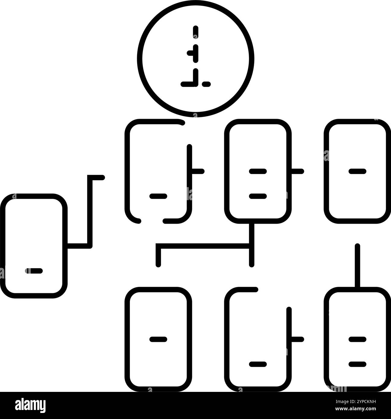 Information Architecture Ux Ui Design Line Icon Vector Information Architecture Ux Ui Design
