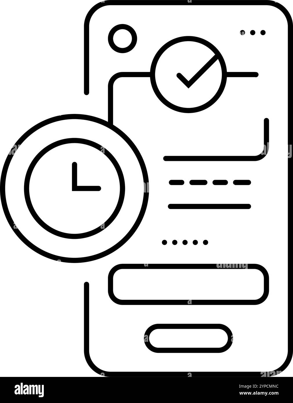 hick law ux ui design line icon vector illustration Stock Vector Image & Art - Alamy