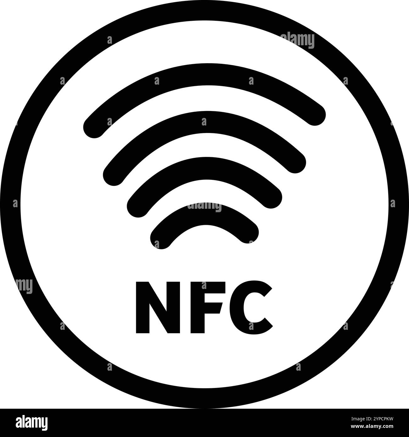 Tap to pay sign, NFC payment icon, Contactless payment, wireless pay ...