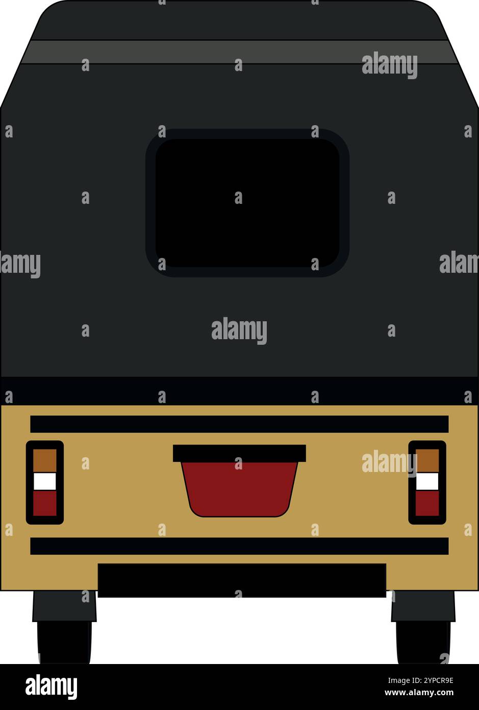 Yellow auto rickshaw indian and pakistan. Auto Rikshaw Vector ...