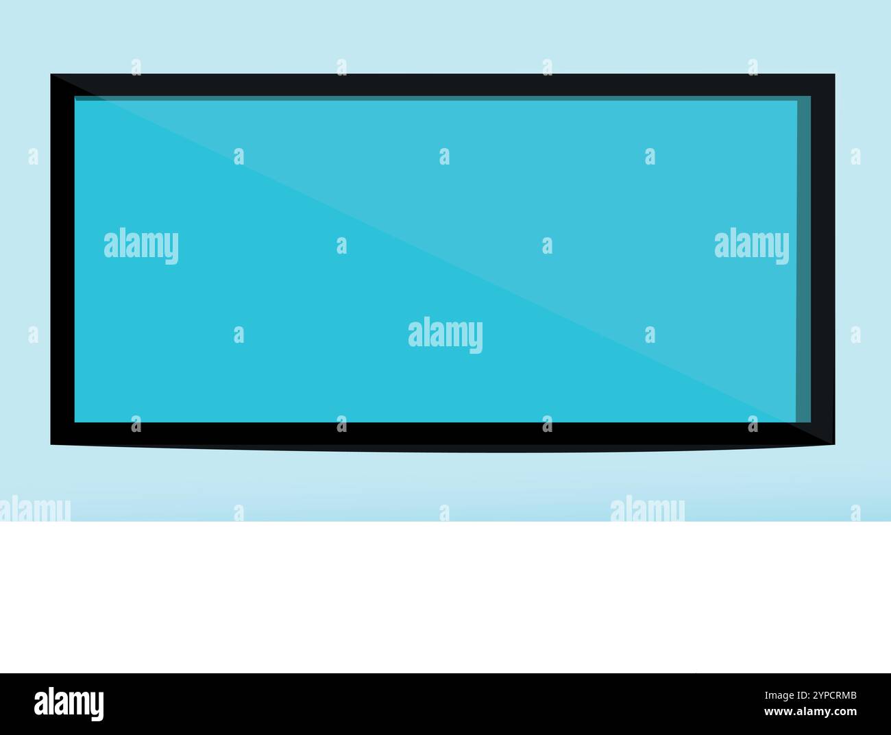 Board in black chalkboard in school classroom vector illustration ...