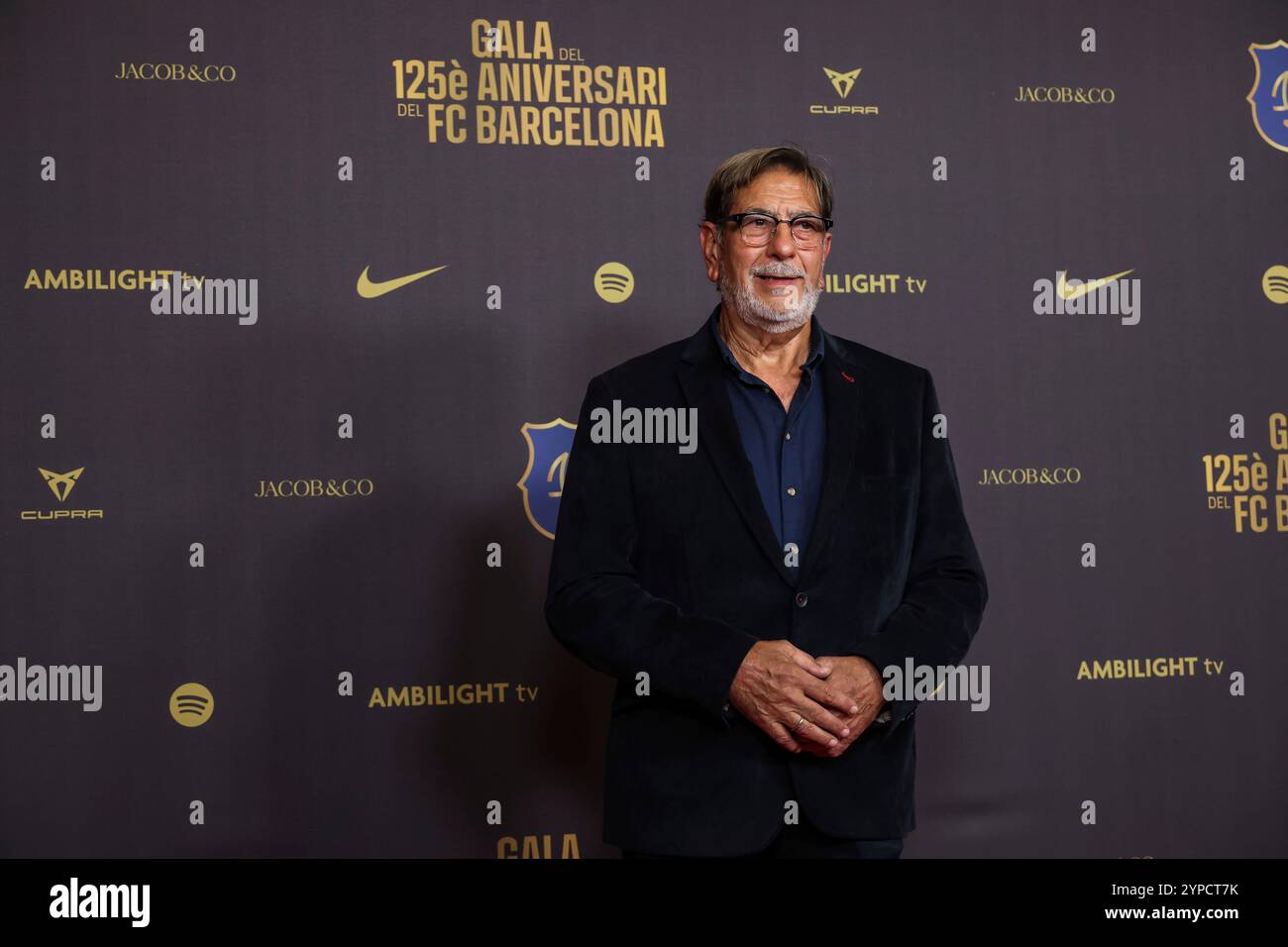 Manolo Flores former fc barcelona basketball player attends the 125th ...