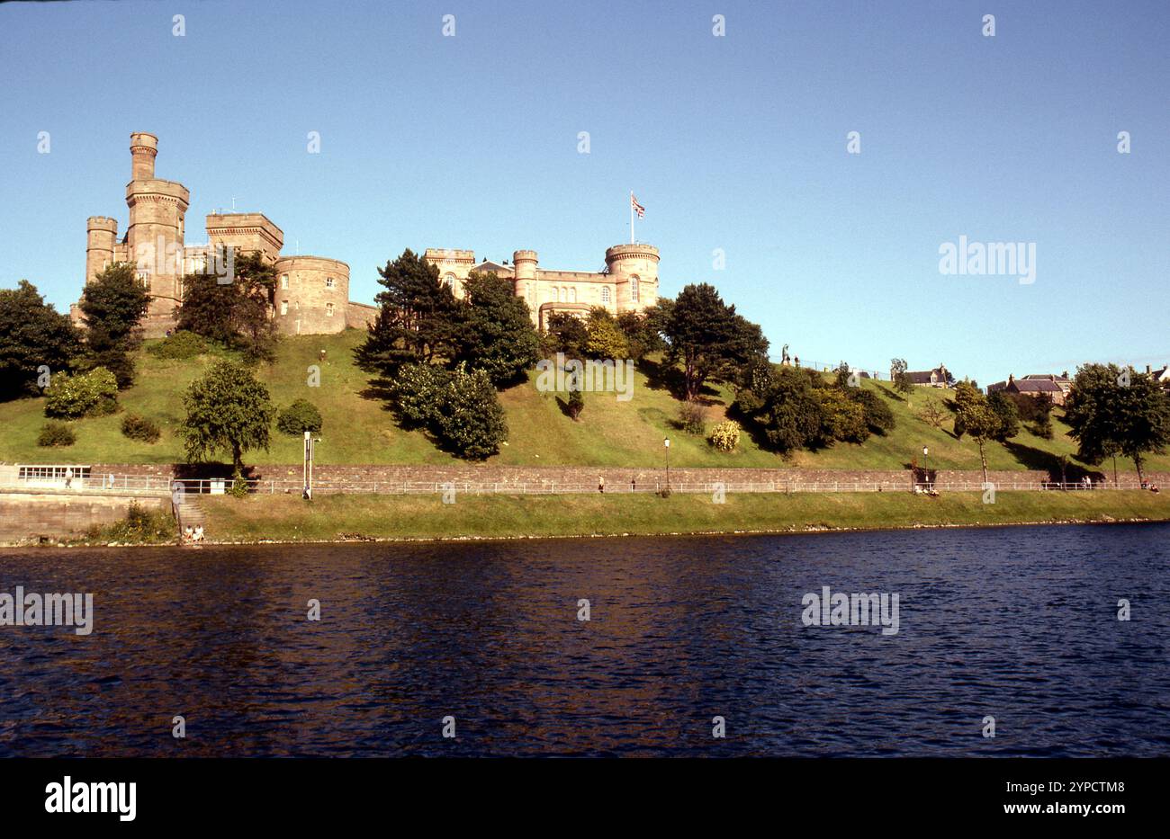 Inverness Castle, Scotland, 1981 Stock Photo - Alamy