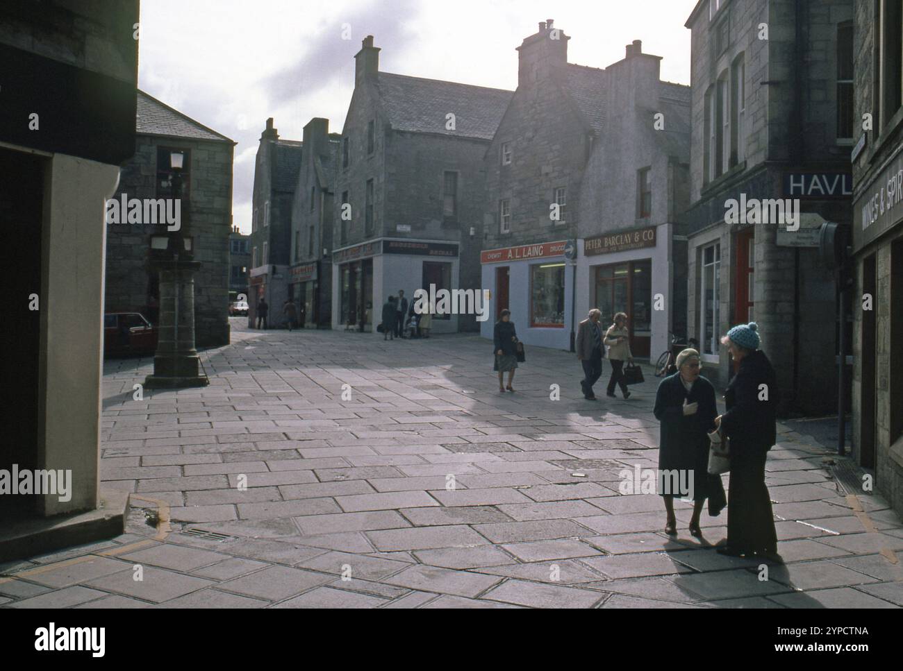 Shetland islands lerwick shops hi-res stock photography and images - Alamy
