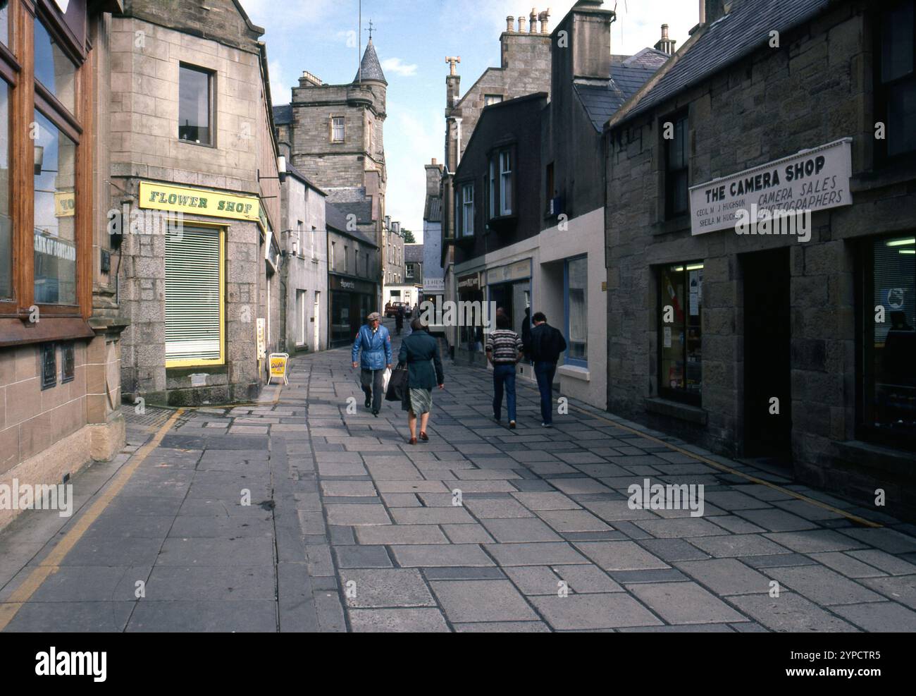 Shetland islands lerwick shops hi-res stock photography and images - Alamy