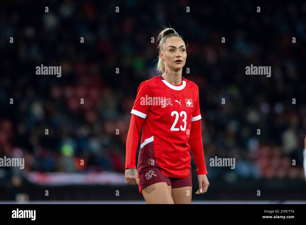 Alisha Lehmann (Schweiz, #23), SUI, Schweiz vs Deutschland, Frauen ...