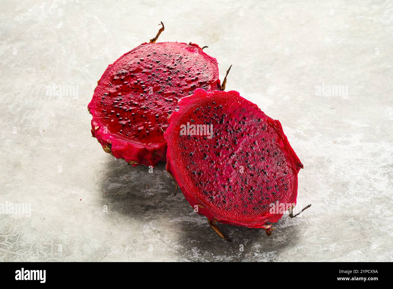 Raw sweet red dragon fruit - pitahaya Stock Photo - Alamy