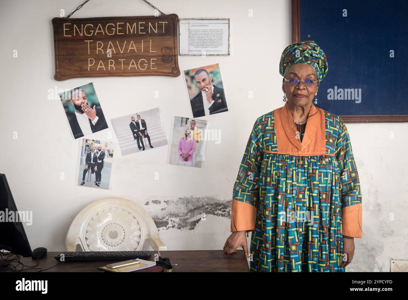 Douala, Cameroon. 11th Nov, 2024. Human rights lawyer Alice Nkom, who ...