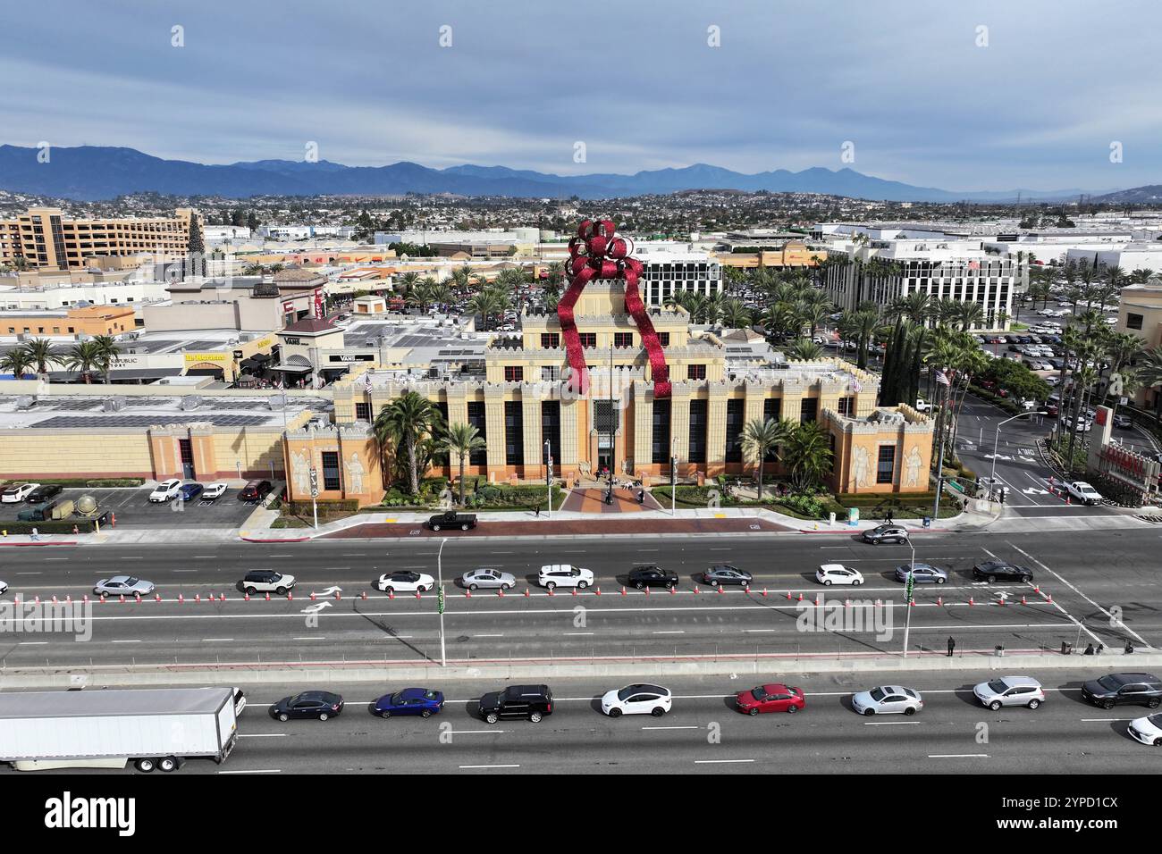 An aerial view of the Citadel Outlets on Black Friday, Friday, Nov. 29 ...
