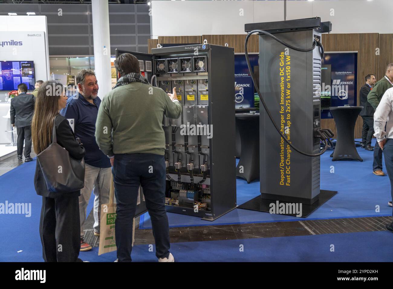 Smart Storage, electricity storage modules at the Solar Solutions ...