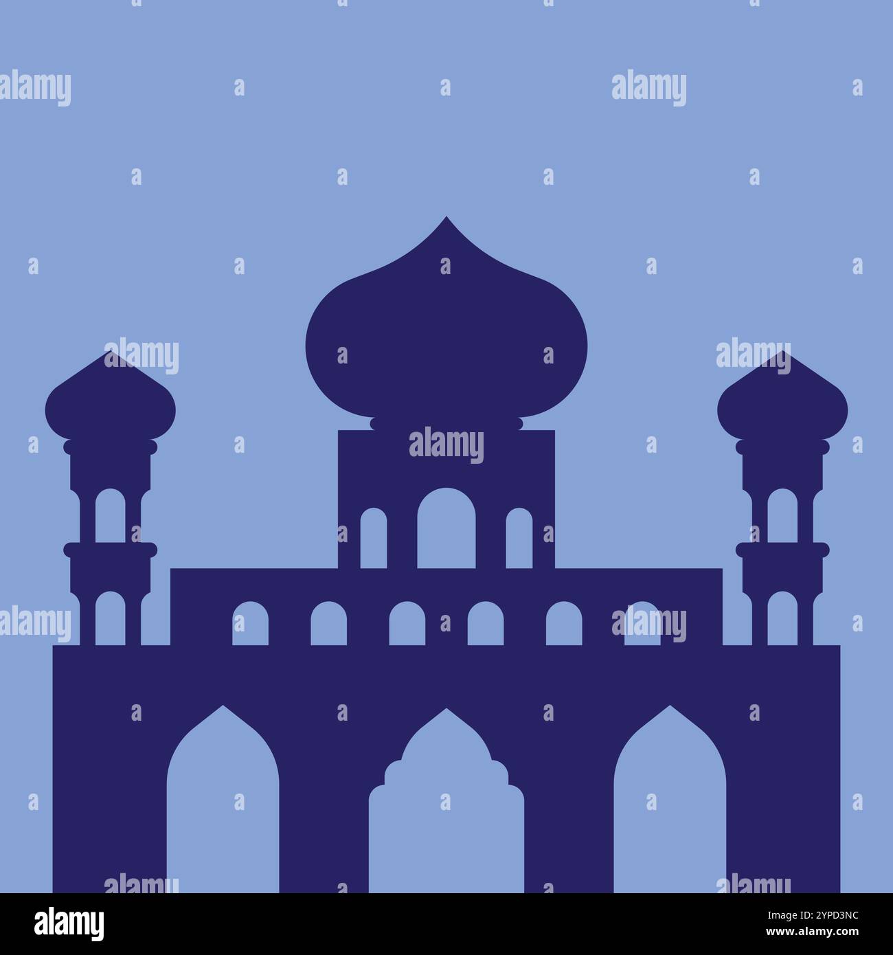 Islamic Mosque Shadow icon vector. Mosque illustration. islamic mosque ...