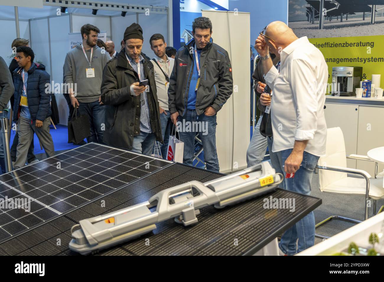 Cleaning technology for solar systems, at the Solar Solutions Duesseldorf trade fair, over 250 ...