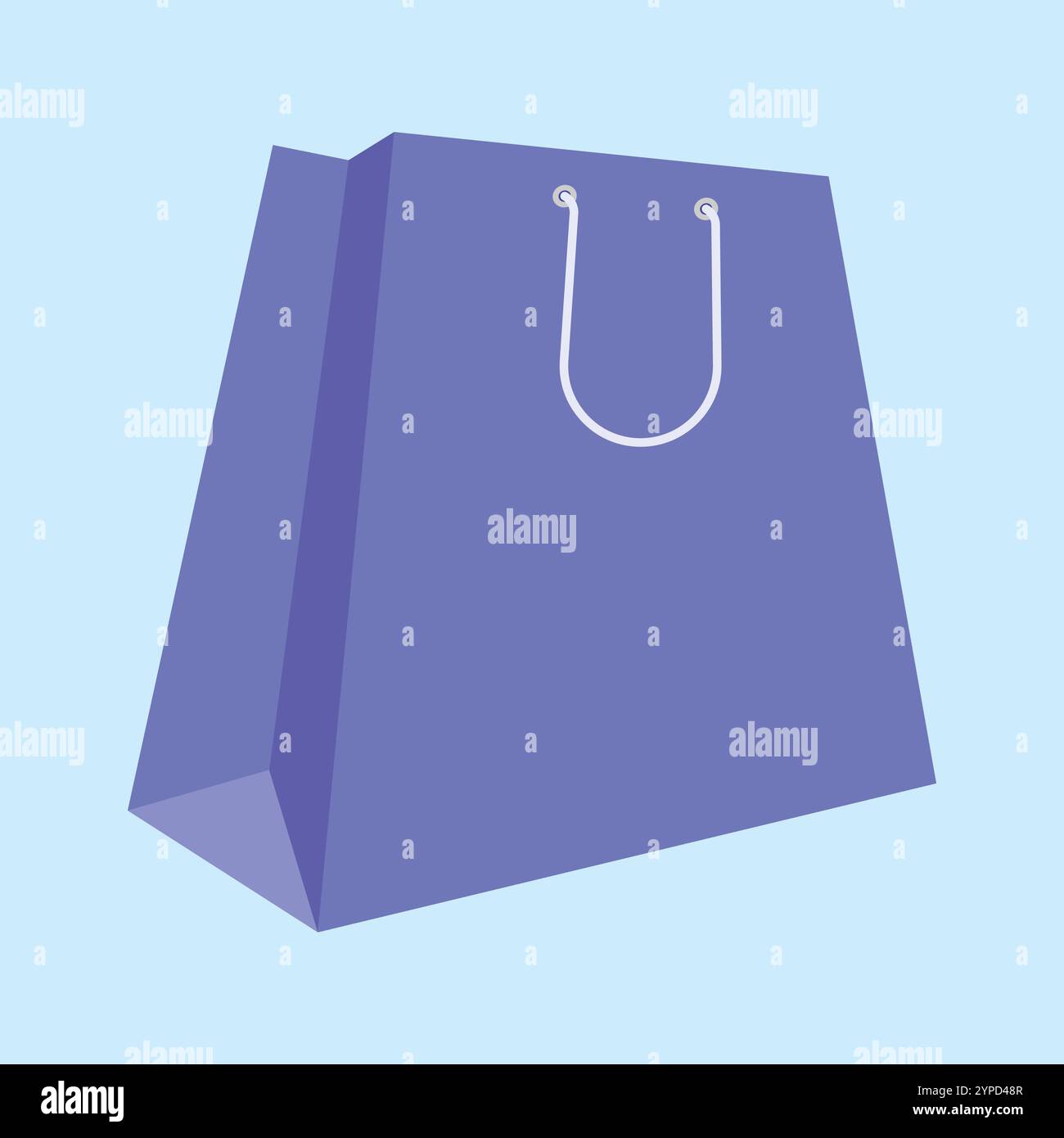 Girl paper bag on Stock Vector Images - Alamy