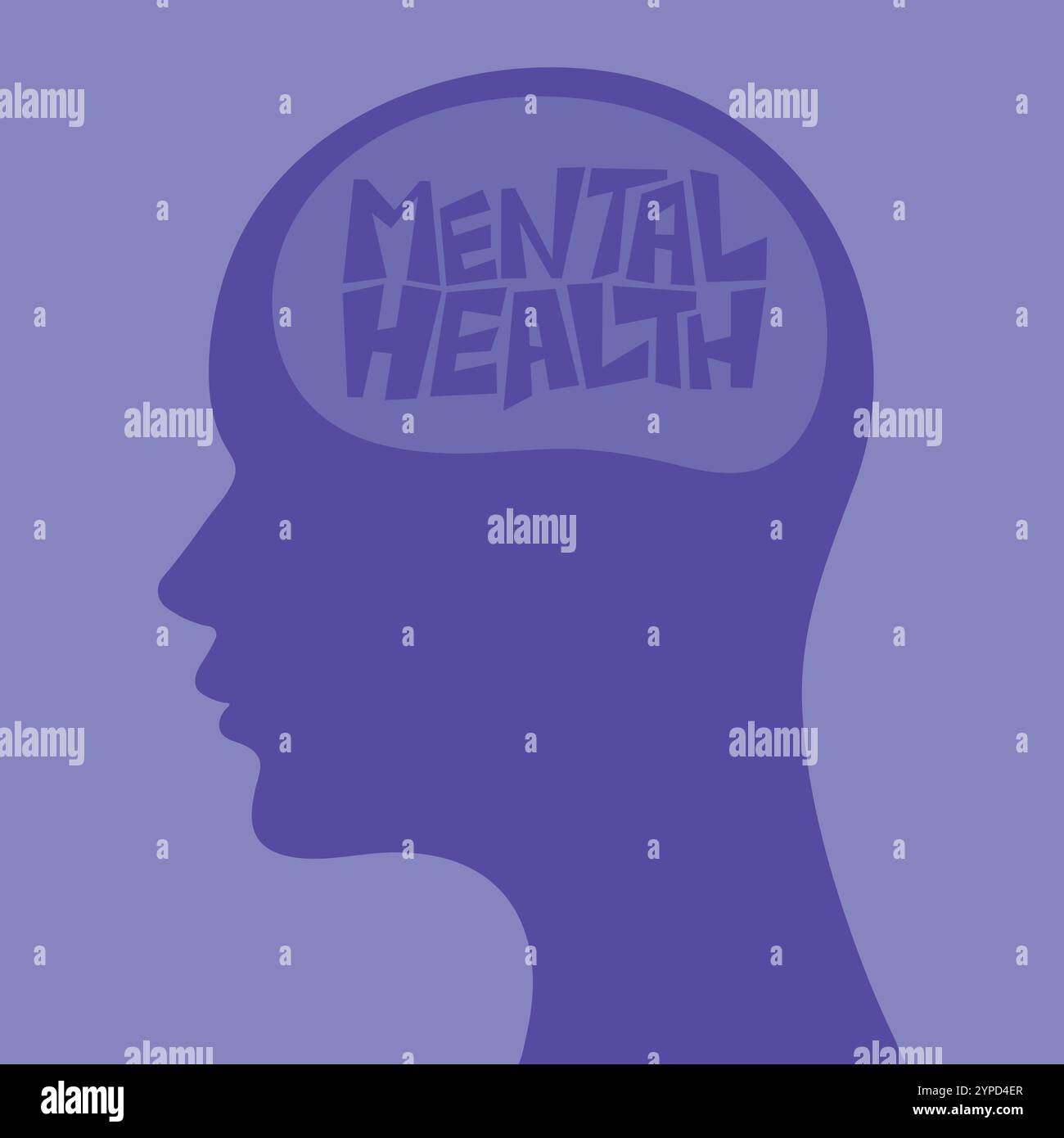 Mental health icon vector. mental health awareness illustration. mental ...
