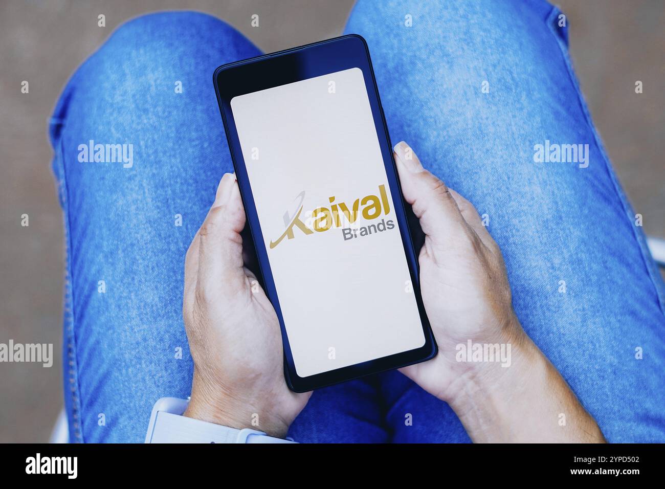 June 14, 2024, Brazil. In this photo illustration, the Kaival Brands ...