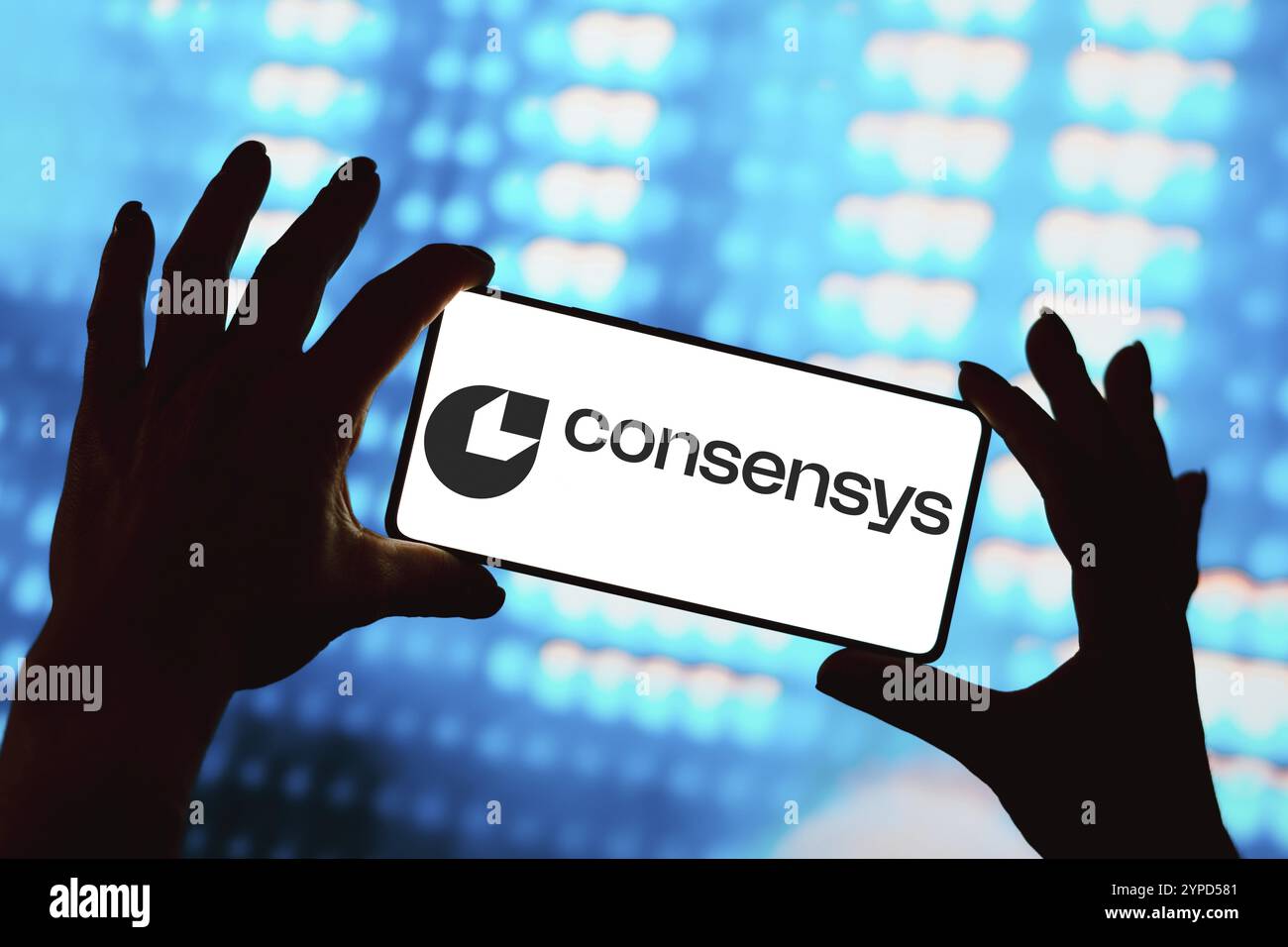 February 23, 2024, Brazil. In this photo illustration, the Consensys ...
