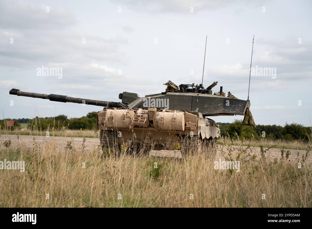British Army Challenger ii 2 FV4034 Main Battle Tank on a military ...