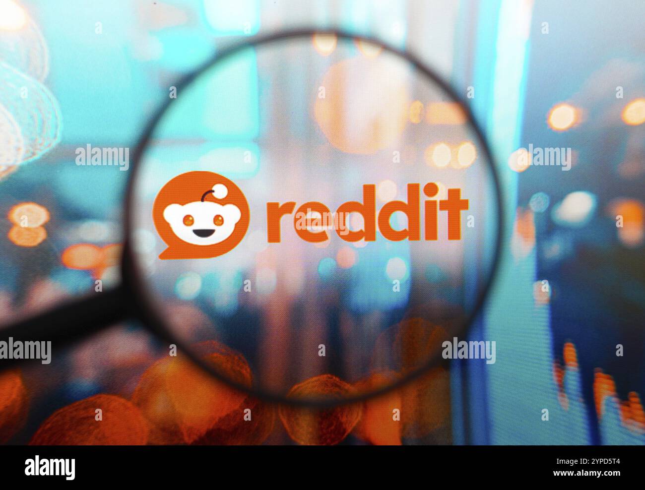 April 8, 2024, Brazil. In this photo illustration, a Reddit logo seen ...