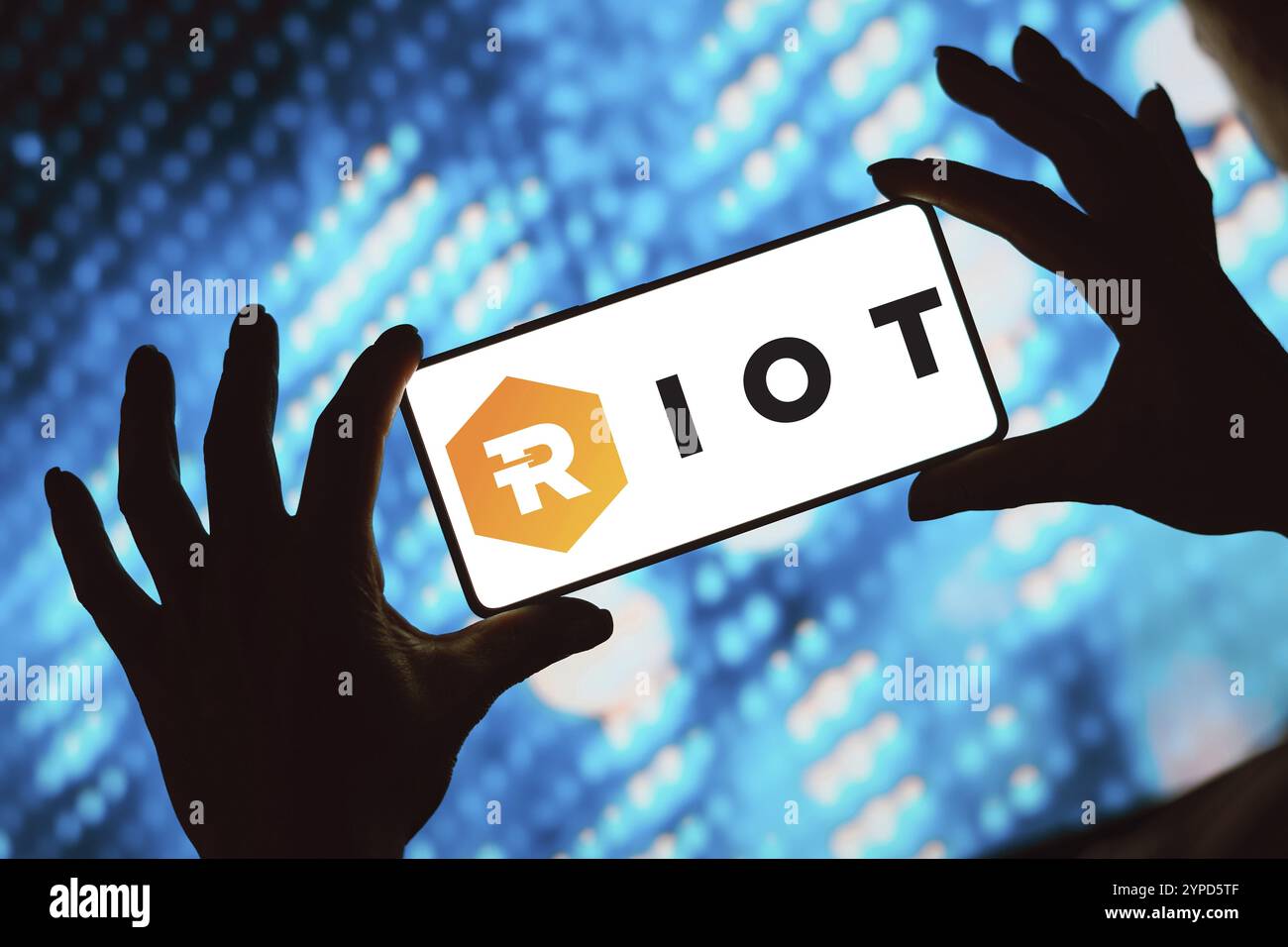Riot platforms logo hi-res stock photography and images - Alamy