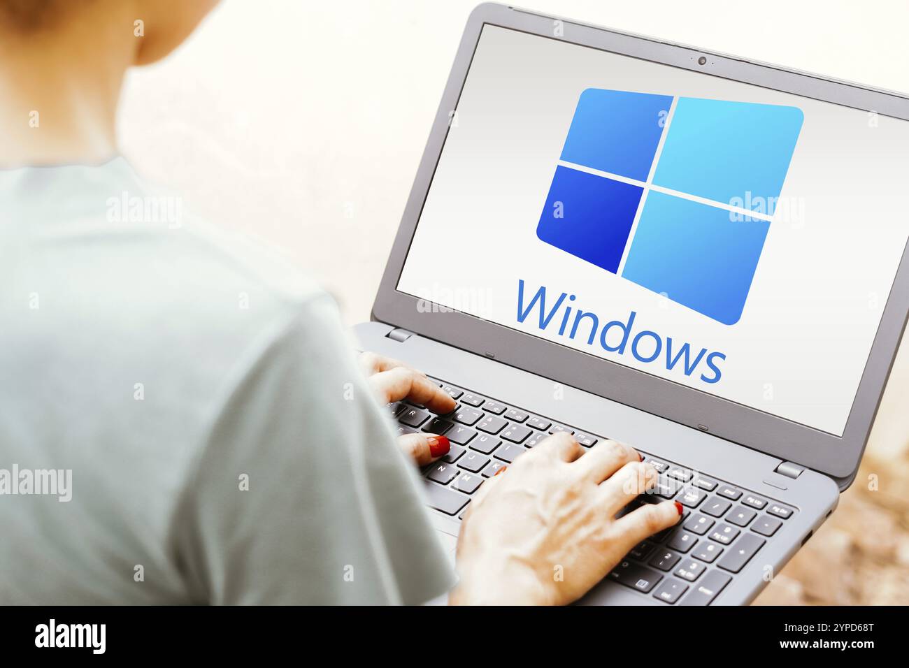 May 13, 2024, Brazil. In this photo illustration, the Microsoft Windows ...