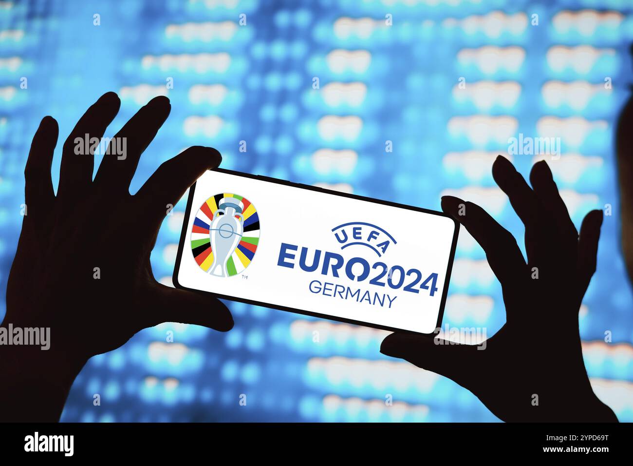 May 20, 2024, Brazil. In this photo illustration, the UEFA European ...
