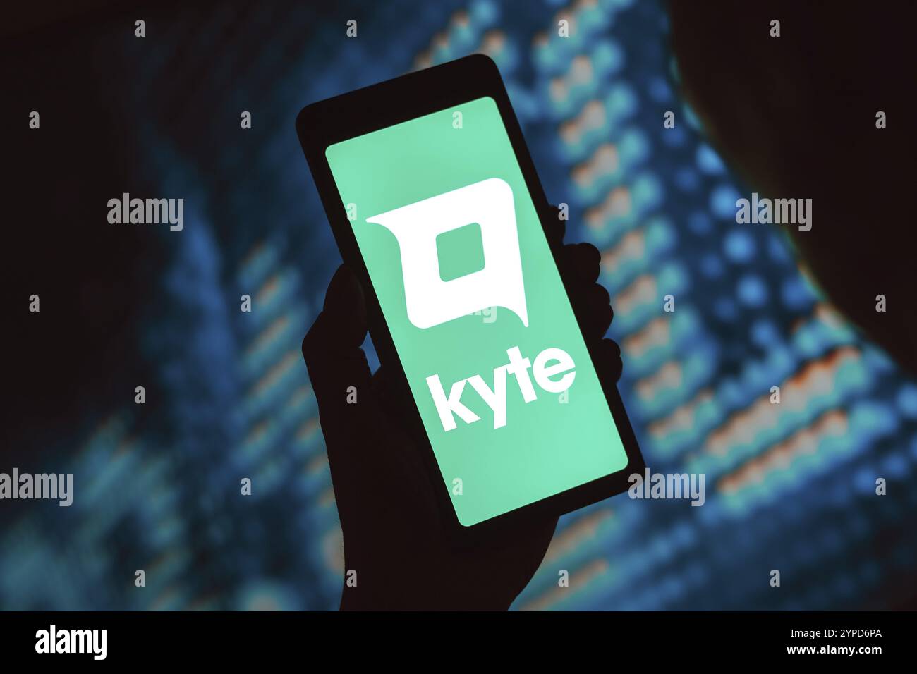 February 20, 2024, Brazil. In this photo illustration, the Kyte ...