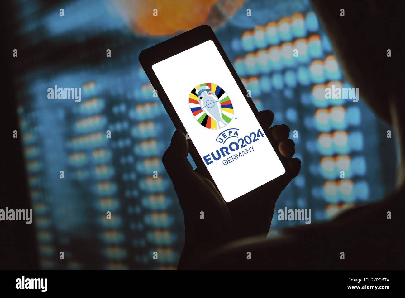May 20, 2024, Brazil. In this photo illustration, the UEFA European ...